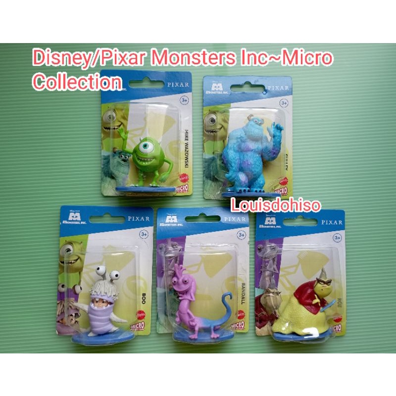 พร้อมส่ง Disney Pixar Monsters Inc Mattel Micro Collection Figurines ...