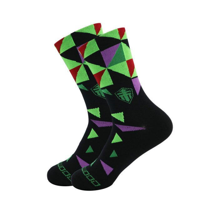 Medyas ng pagbibisikleta medyas ng isport ถุงเท้ากีฬา กันลื่น ไร้รอยต่อ ...