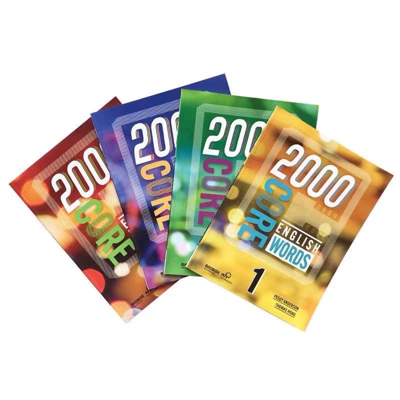 2000 Core English Words (4 books) Level 1/2/3/4 | Shopee Thailand