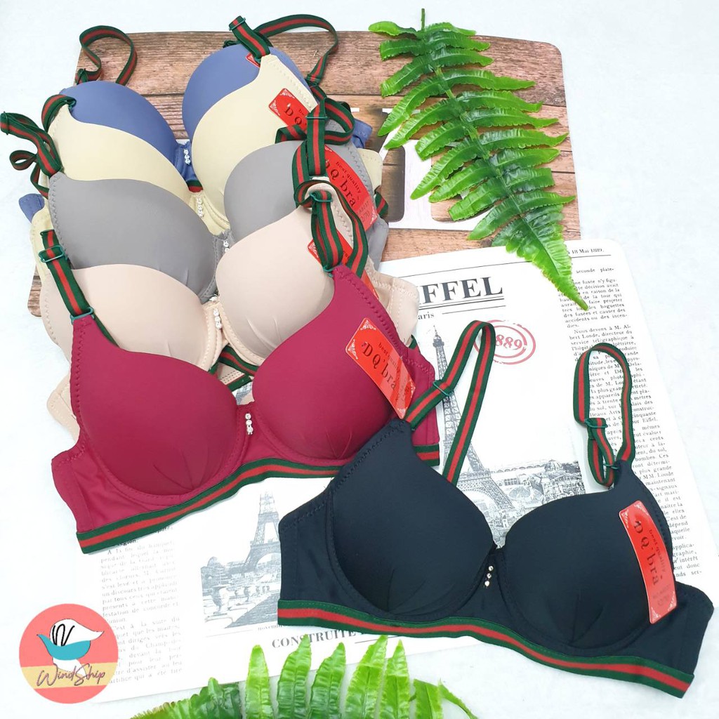 เสื้อชั้นใน DQA125 หรือ A141 หรือ A8037 สายกุชชี เต็มทรง Soft doom เสื้อชั้นในผู้หญิง | Shopee ...