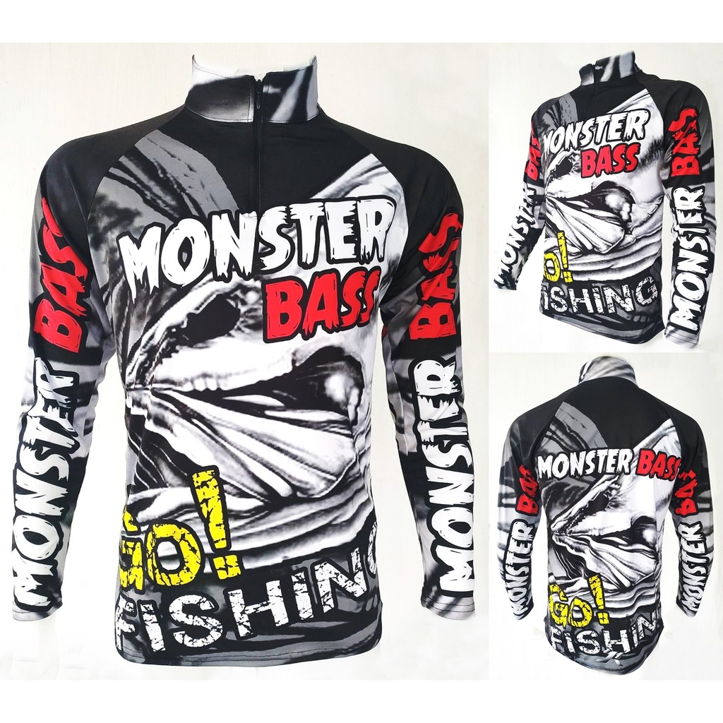 ขายโล๊ะเสื้อตกปลาถูกมาก FISHING SPORTS-Monter Bass | Shopee Thailand
