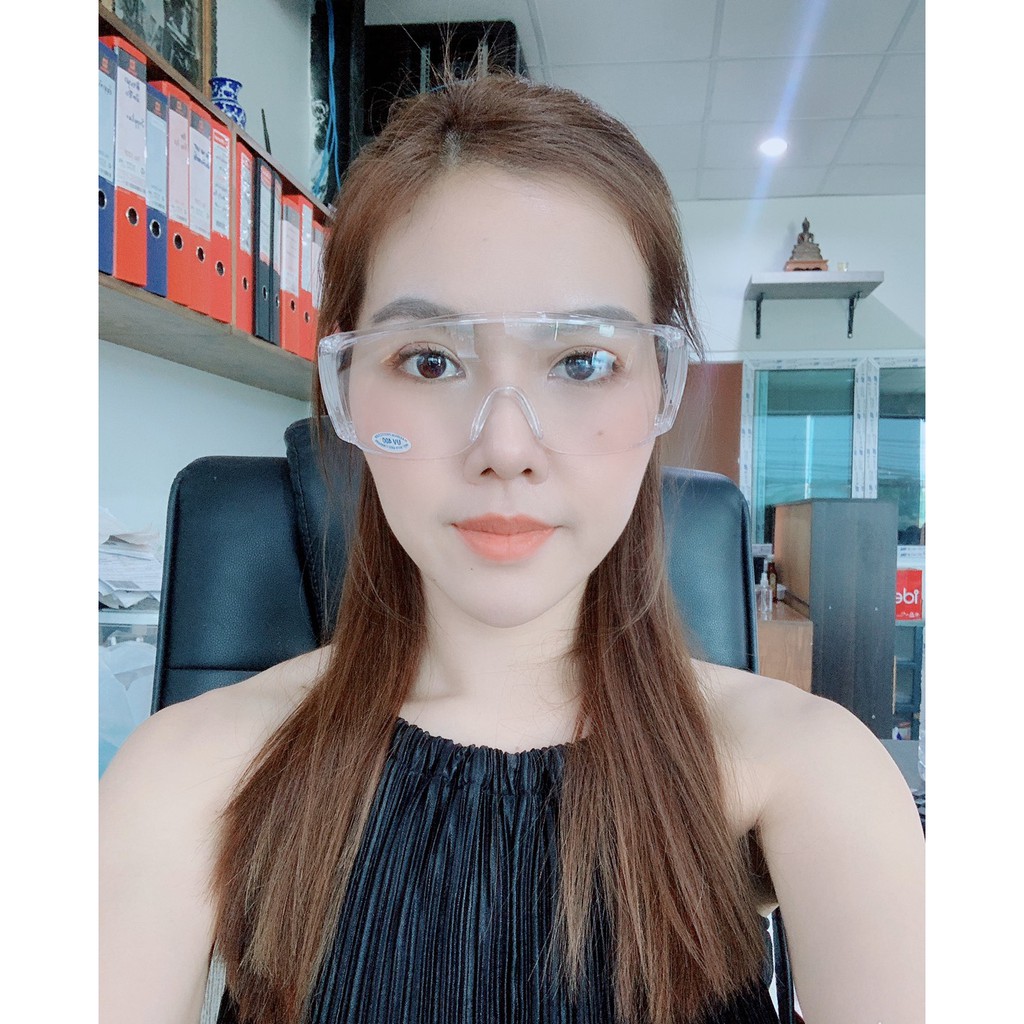 แว่นตานิรภัย แบบใส ยี่ห้อ YAMADA รุ่น YS-101 | Shopee Thailand