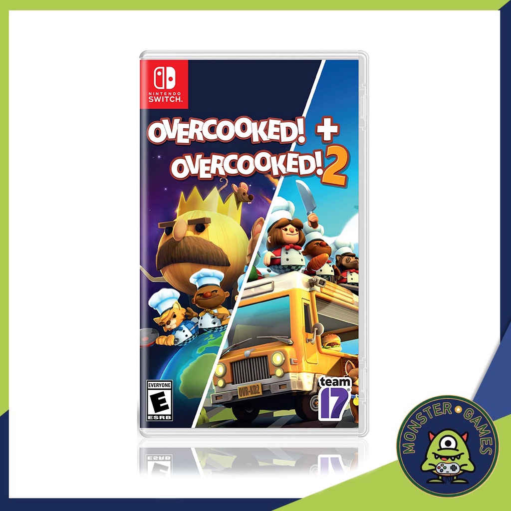 Overcooked + Overcooked 2 Nintendo Switch Game แผ่นแท้มือ1 ...