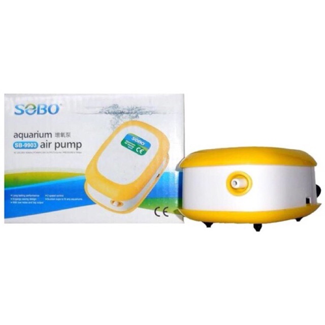ปั้มลม SOBO SB-9903 สำหรับเลี้ยงปลาและกุ้ง | Shopee Thailand