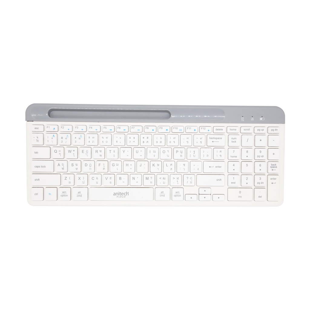 Anitech Keyboard Wireless & Bluetooth คีย์บอร์ดไร้สาย 2 ระบบ ไวเลส ...