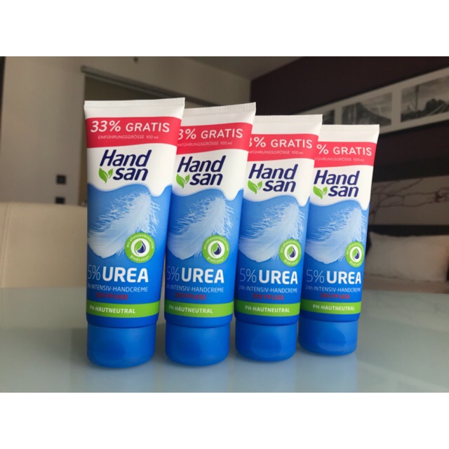 พร้อมส่ง! Hand San 5% Urea ครีมทามือสูตรเข้มข้น ของแท้ 💯 แอร์หิ้วเอง ️ ...