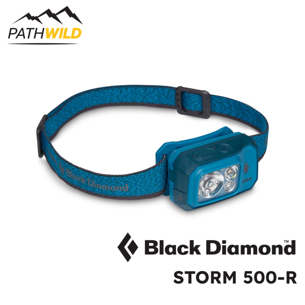 BLACK DIAMOND STORM 500-R RECHARGEABLE HEADLAMP ไฟฉายคาดหัว ความสว่าง ...