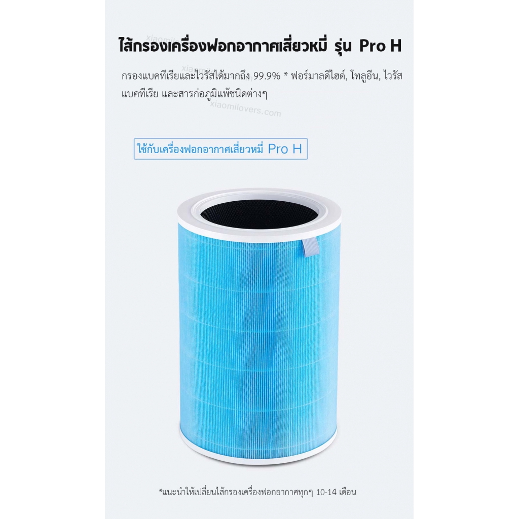 Xiaomi Air Purifier Pro H Filter - ไส้กรองเครื่องฟอกอากาศ Xiaomi รุ่น ...