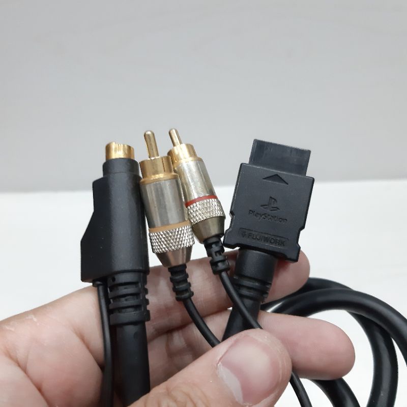 รวมสาย PS1 PS2 S-Video D-Terminal Compornant AV Multi AV จากญี่ปุ่น ...