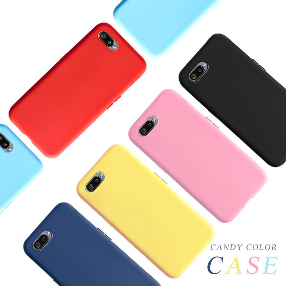 เคสโทรศัพท์มือถือสีพื้นสําหรับ Oppo A1K Realme C2 Rmx1941 | Shopee Thailand
