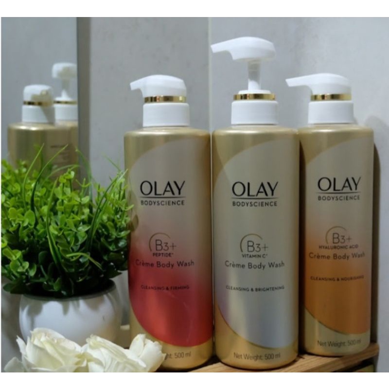 Olay Body Science 500ml.ครีมอาบน้ำ | Shopee Thailand