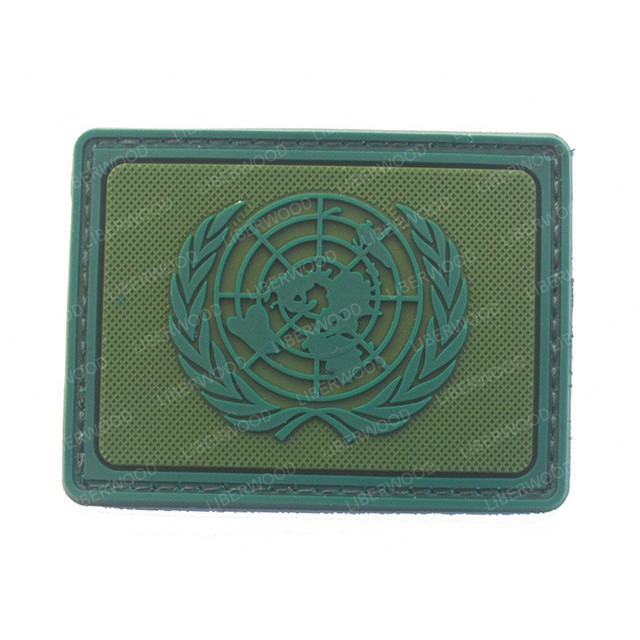 United Nation Complete Un United Nations U.N. Badge Pvc Tactical Army ...