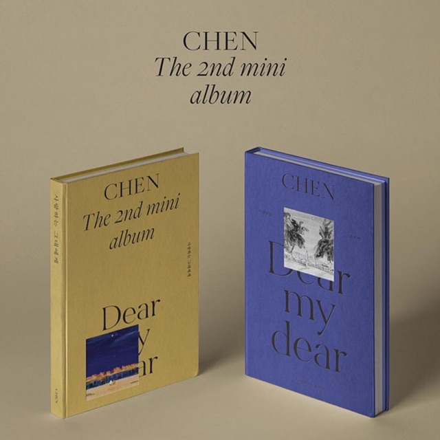 CHEN 2nd Mini Album "Dear my dear" + Poster (ระบุ Dear/My Dear ver ...