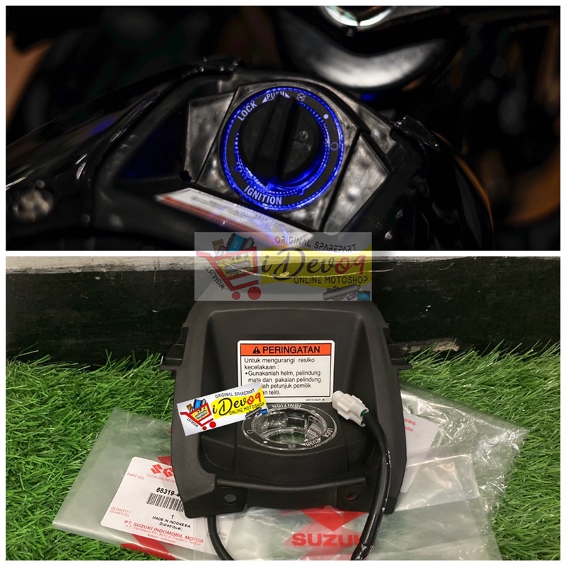 Gsx R 150 ฝาครอบกุญแจ ไฟแสดงสถานะ Keyless Keyless GSX R 150 | Shopee ...