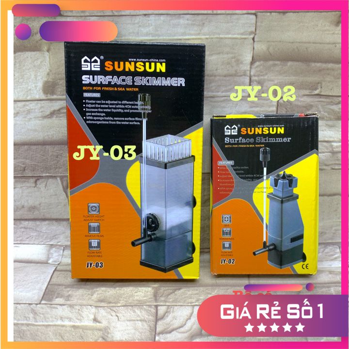 Sunsun JY-02 และ JY-03 Scum Filter - Aquarium Water Surface Scum Filter ...