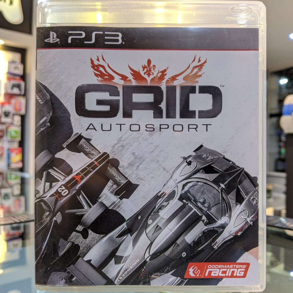 (ภาษาอังกฤษ) มือ2 Grid AutoSport แผ่นเกม PS3 แผ่นPS3 มือสอง (เล่น2คนได้ ...