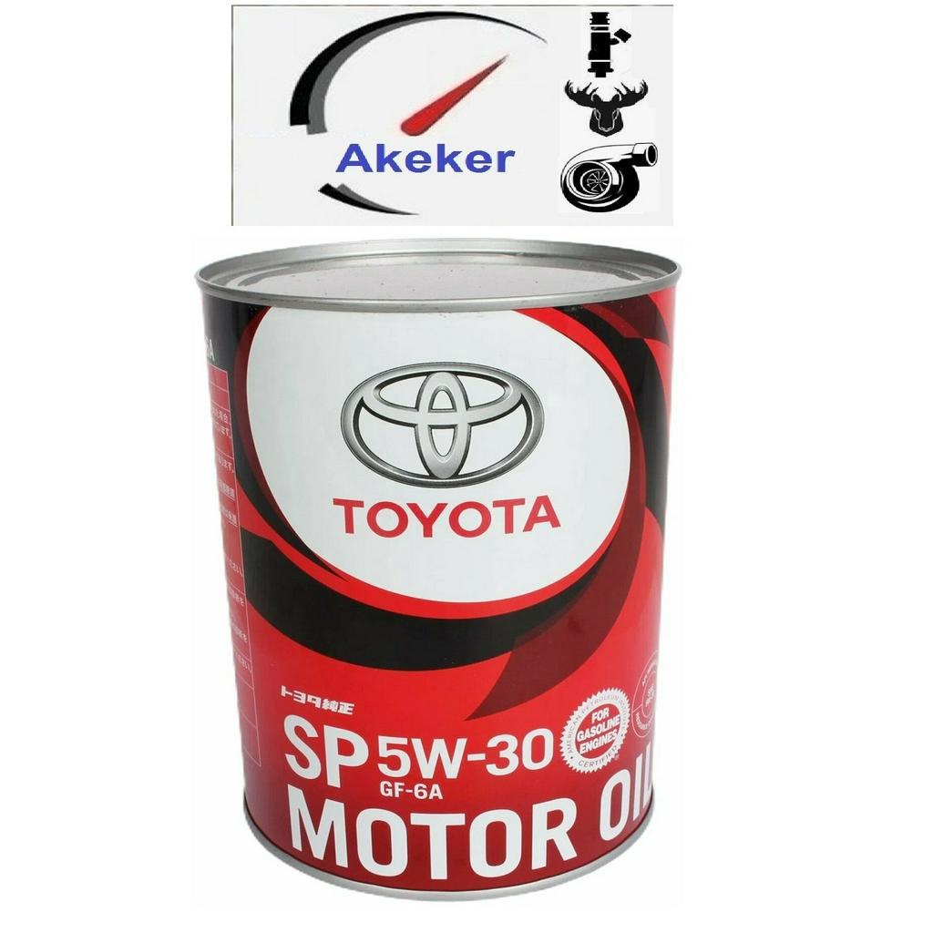Toyota Motor Oil SP 5W30 Gf-6a 08880-13706 1L 08880-13705 4L Made In ...