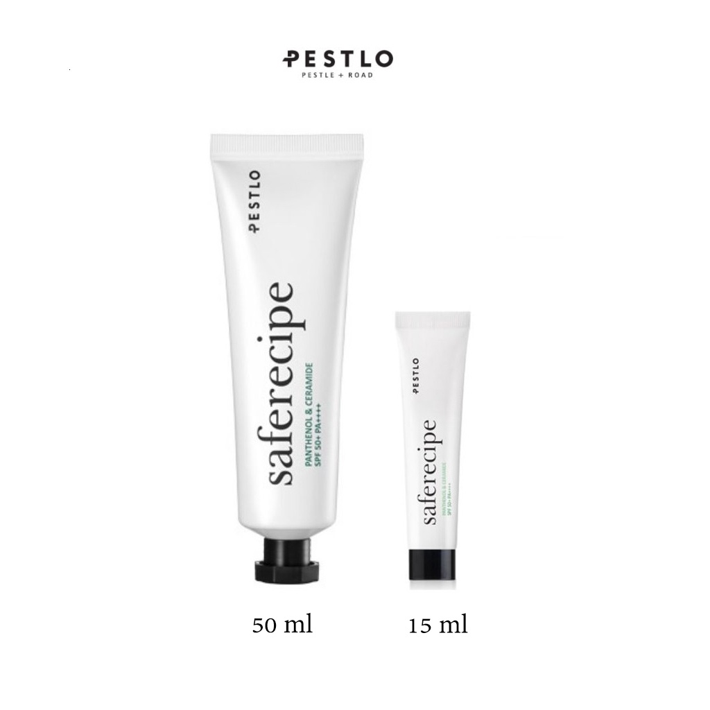Pestlo Safe Recipe Sun Essence SPF50+ PA++++ ครีมกันแดด | Shopee Thailand