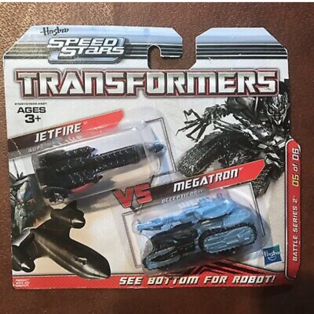 ลดล้างสต๊อก ถูกมาก Transformers Speed Stars JETFIRE VS #MEGATRON Battle ...