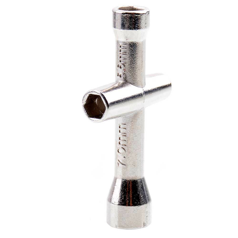 RC 80132 80132 ประแจ 4 ทิศทาง (เล็ก) แขน 4/5/5.5/7 มม. Spanner M4 ล้อ ...