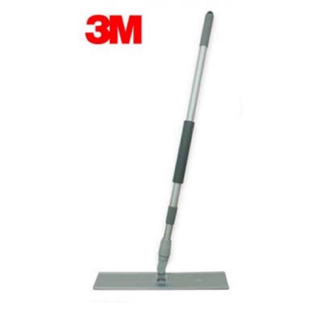 3M ไม้พร้อมผ้าดันฝุ่น 3M Easy Clean Flat Mop size M 17 นิ้ว | Shopee ...