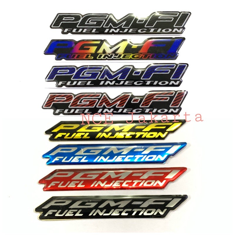 Pgm FI FUEL INJECTION EMBLEM สติ๊กเกอร์นูน | Shopee Thailand