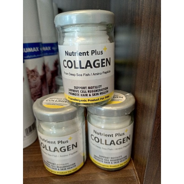 คอลลาเจนสำหรับหมาแมว NUTRIENT PLUS COLLAGEN FOR PETS | Shopee Thailand