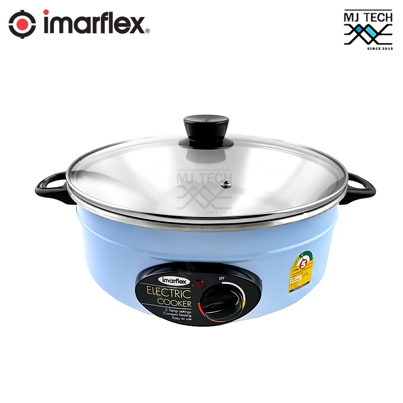 IMAFLEX กระทะไฟฟ้า อเนกประสงค์ ขนาด 3 ลิตร 12 นิ้ว รุ่น MP-20 | Shopee ...