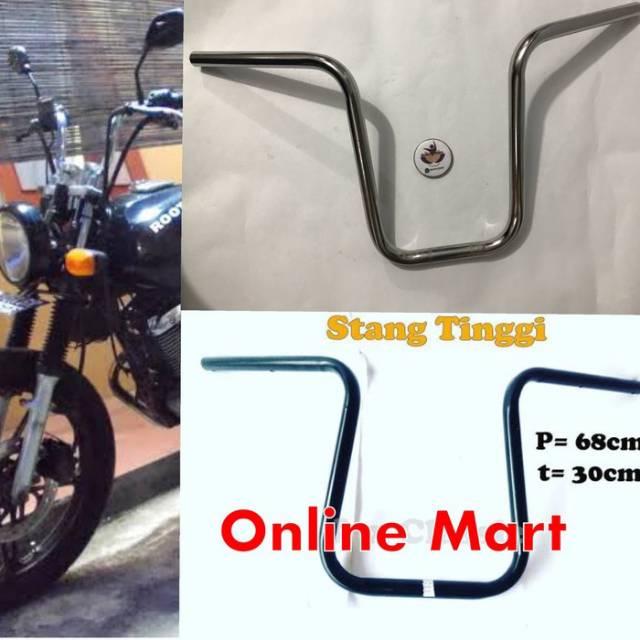แฮนด์ลิง แฮนด์สูง Vixion nvl เก่า Vixion r cb 150r cb byson | Shopee ...