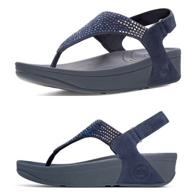 รองเท้า FitFlop แท้ 💯% Fitflop Flare with Backstrap | Shopee Thailand