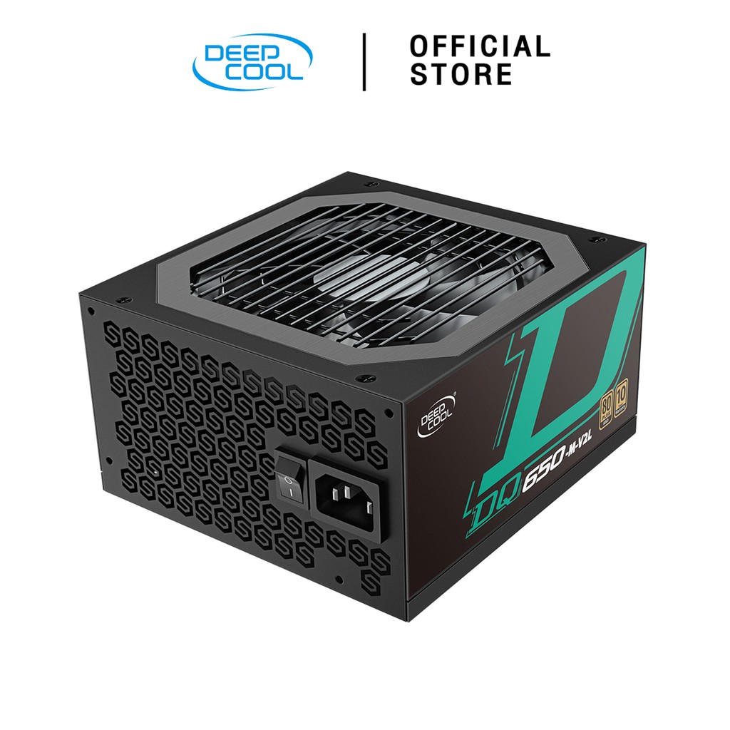 DEEPCOOL - POWER SUPPLY 650W DQ650 (80+Gold) (DQ650-M-V2L) - อุปกรณ์ ...