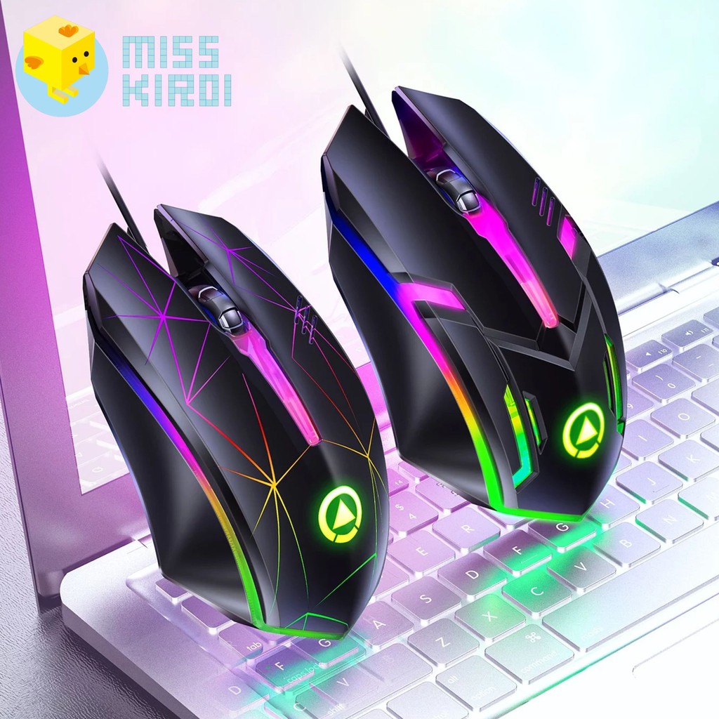 สุดคุ้ม!!!! Miss Kiroi Model G6 Optical RGB Gaming Mouse เมาส์เกมมิ่ง ...