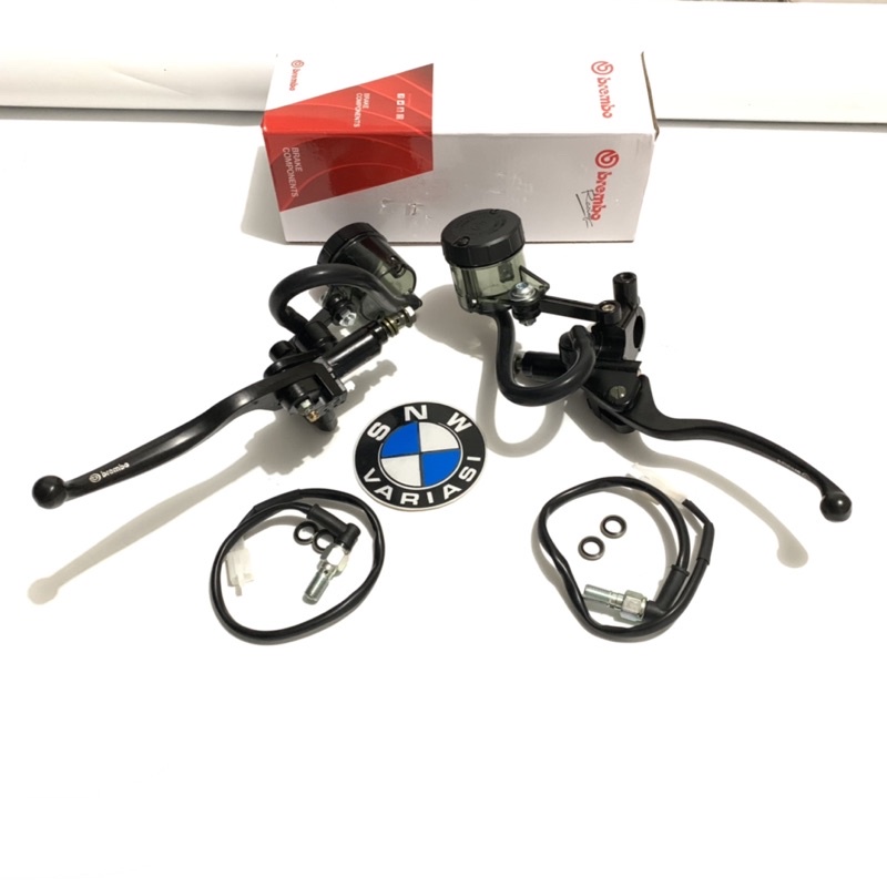Brembo Brake Master ซ้ายขวาท่อควันใหญ่ + สวิตช์เบรค Ktc Nmax Pcx Adv ...