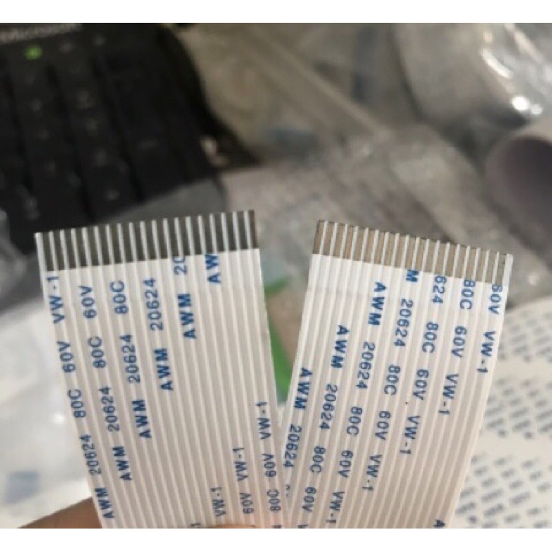 สายแพ 7pin ยาว 150cm 1.25mm pitch ffc cable 7pin ด้านเดียวกัน A ...