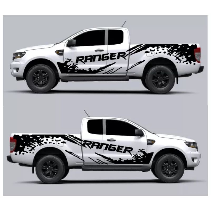sticker ford ranger สติ๊กเกอร์แต่งรถกระบะ ford สติ๊กเกอร์ ford ranger ...