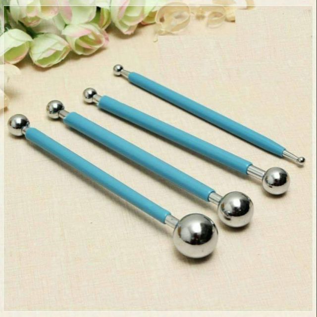 Balling tool (เซต 4 ชิ้น) ลูกเหล็กกลิ้งงานฟองดอง | Shopee Thailand