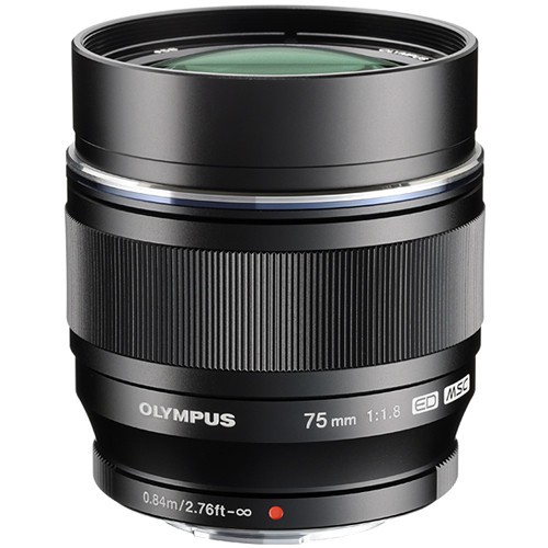 Olympus M.Zuiko Digital ED 75mm f/1.8 Lens - [Black] | Shopee Thailand