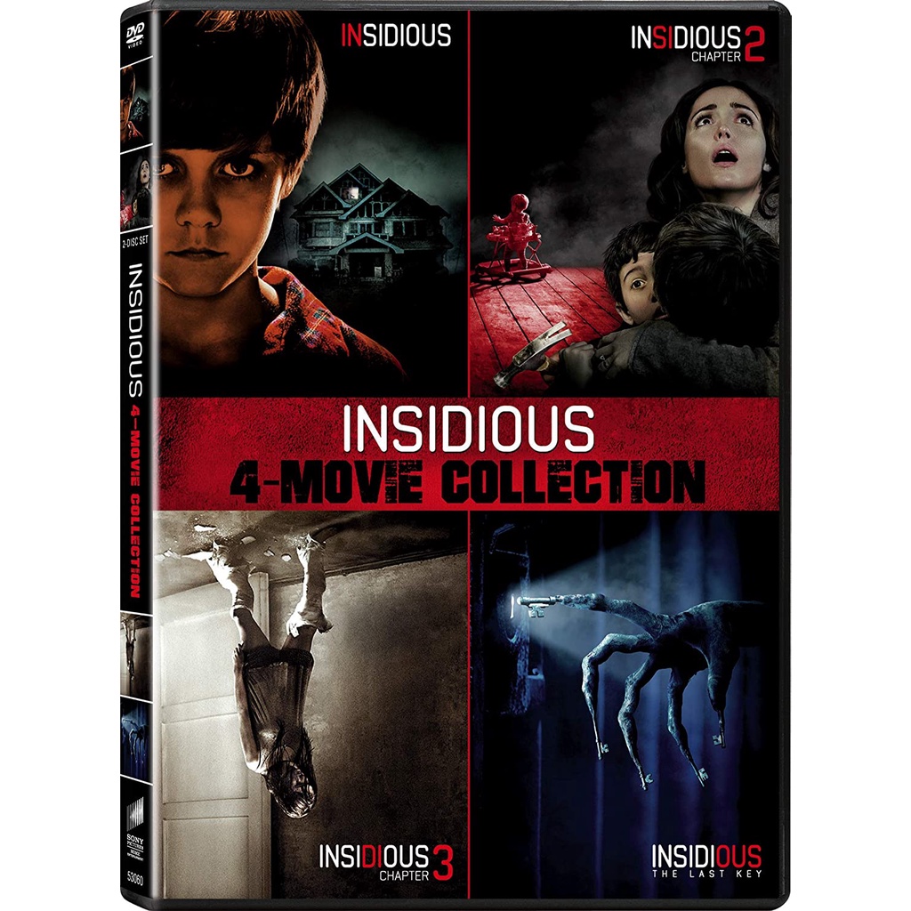 Insidious อินซิเดียส วิญญาณตามติด ภาค 1-4 DVD Master พากย์ไทย | Shopee ...