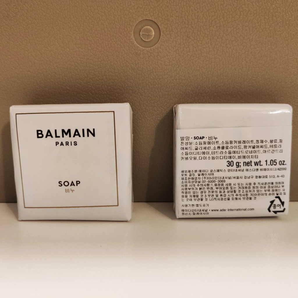 BALMAIN PARIS LUXURY AMENITIES - 35ml(1.2 oz) / 30g. (Shampoo ...