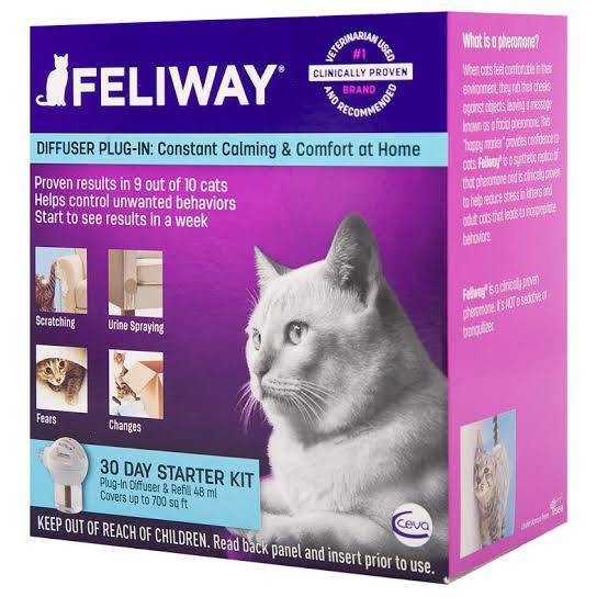 Feliway Diffuser Plug (ชนิดปลั๊กเสียบ ) ฟีโรโมนสังเคราะห์ ลดอารมณ์ ...