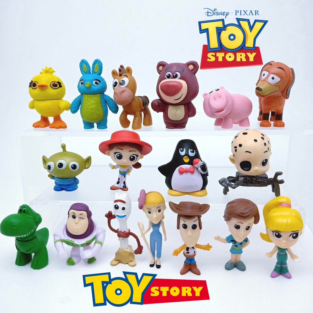 โมเดล ทอยสตอรี่ ยกเซ็ท 17 ตัว Model Toy Story สินค้าพร้อมส่ง เก็บปลาย ...