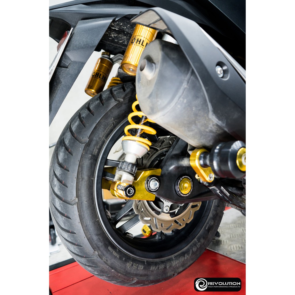 จานดิสเบรคหลัง FORZA-350,300 NEW งานREVOLUTION (ขนาด240mm) ใบหยัก GTR ...