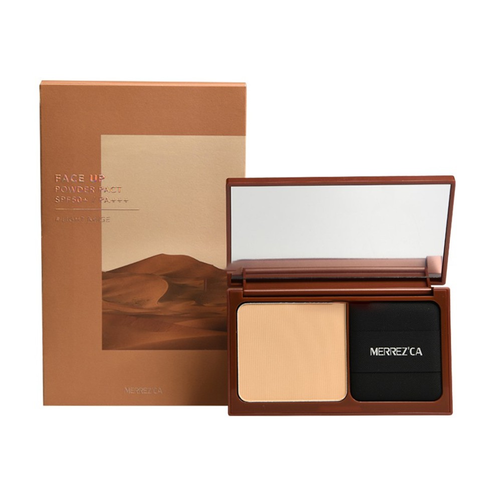 Merrezca Face Up Powder Pact spf 50 pa++ เมอเรซก้าเฟซอัพพาวเดอร์ แพค ...