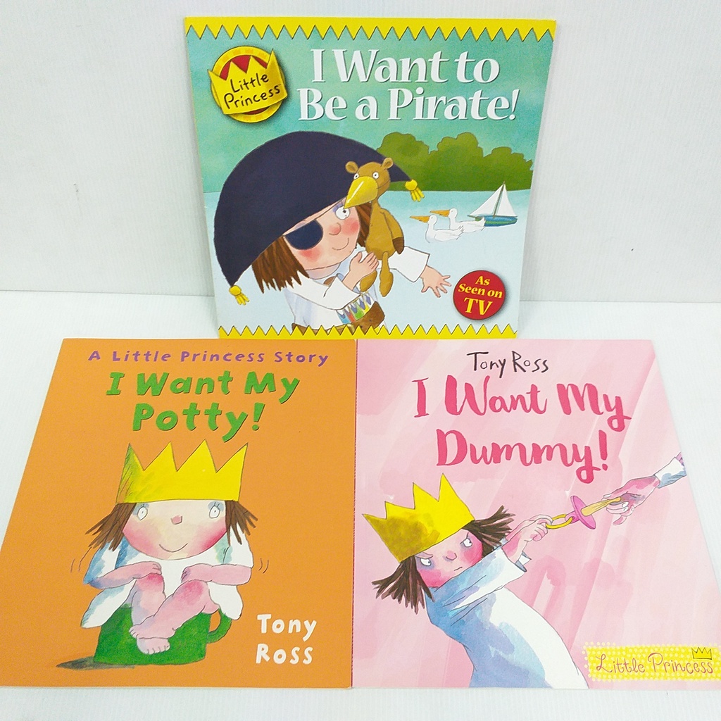 Little Princess นิทานภาษาอังกฤษ มือสอง I want to be pirate / I want my ...