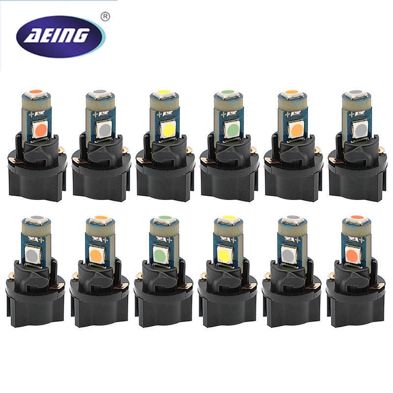 ปุ่มไฟเตือน LED T5 W1.2W W3W 74 37 3-SMD 3030 สว่างมาก พร้อมซ็อกเก็ตบิด ... ปุ่มไฟเตือน LED T5 W1.2W W3W 74 37 3-SMD 3030 สว่างมาก พร้อมซ็อกเก็ตบิด ...