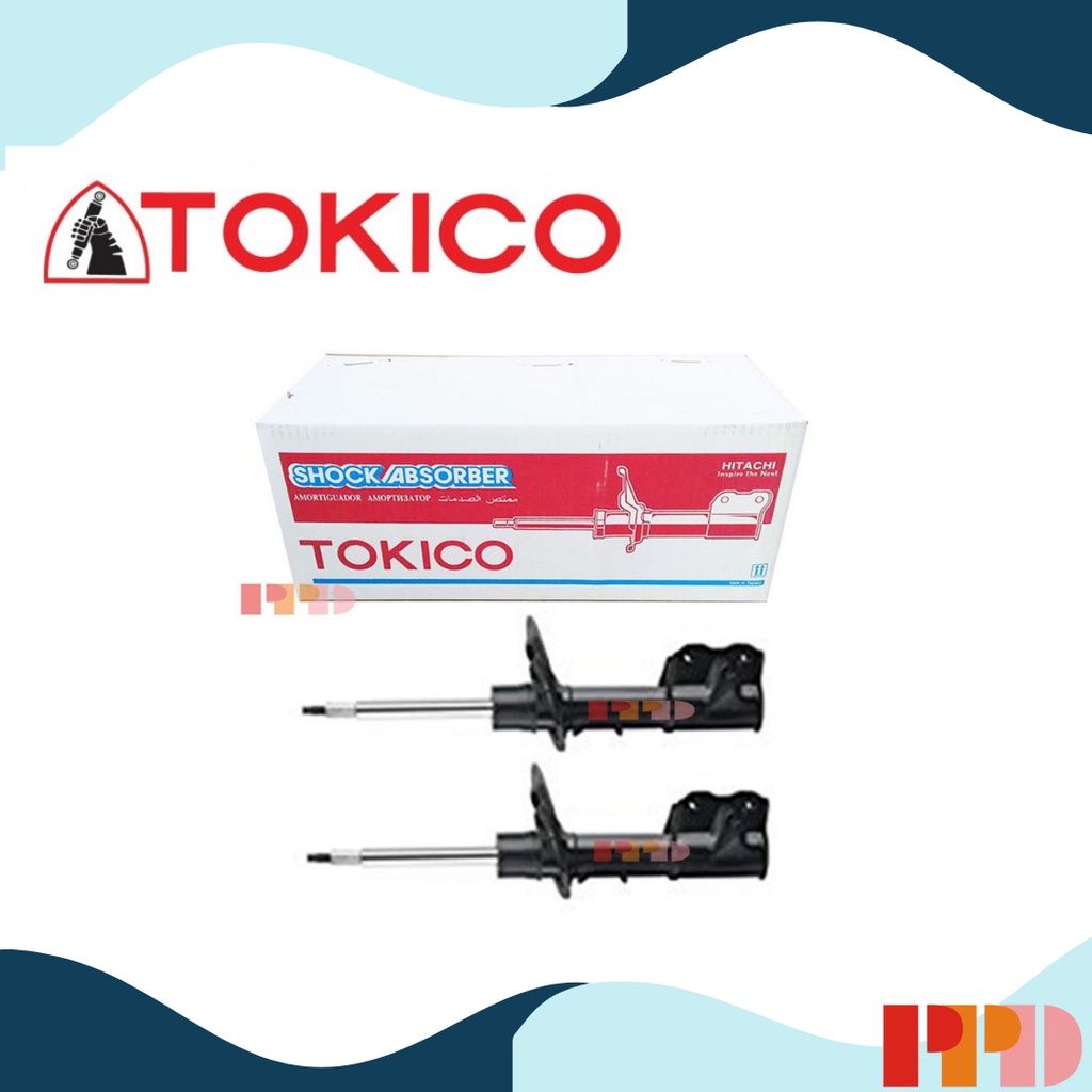 TOKICO โช๊คอัพคู่หน้า Gas สำหรับ MITSUBISHI LANCER'92 CB1 C81 3T รหัส ...
