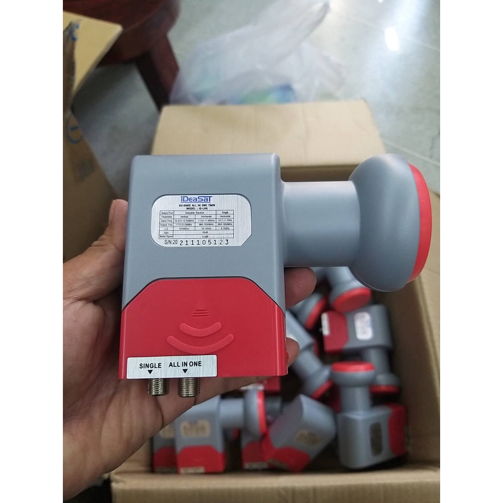 LNB ALL IN ONEใช้แยกเครื่องได้โดย SPLITTER และ MULTISWITCH | Shopee ...