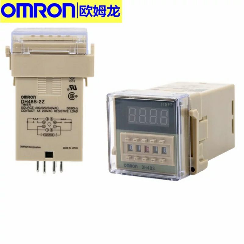 Timer DH48S-2Z +ซ็อกเก็ต Digital Timer Delay Relay เครื่องจับเวลาจอแสดง ... Timer DH48S-2Z +ซ็อกเก็ต Digital Timer Delay Relay เครื่องจับเวลาจอแสดง ...