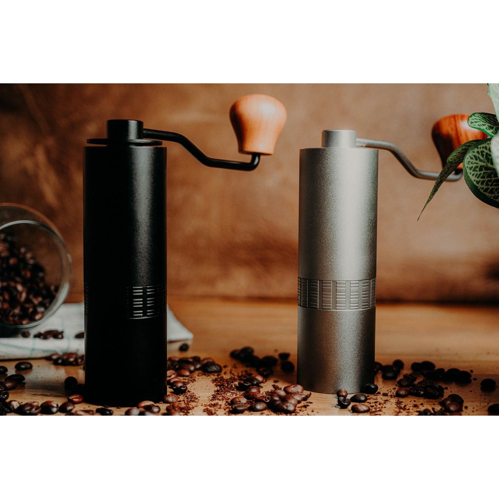 ที่บดกาแฟมือหมุน เฟืองเหล็ก | Steel Burr Hand Coffee Grinder | Shopee ...