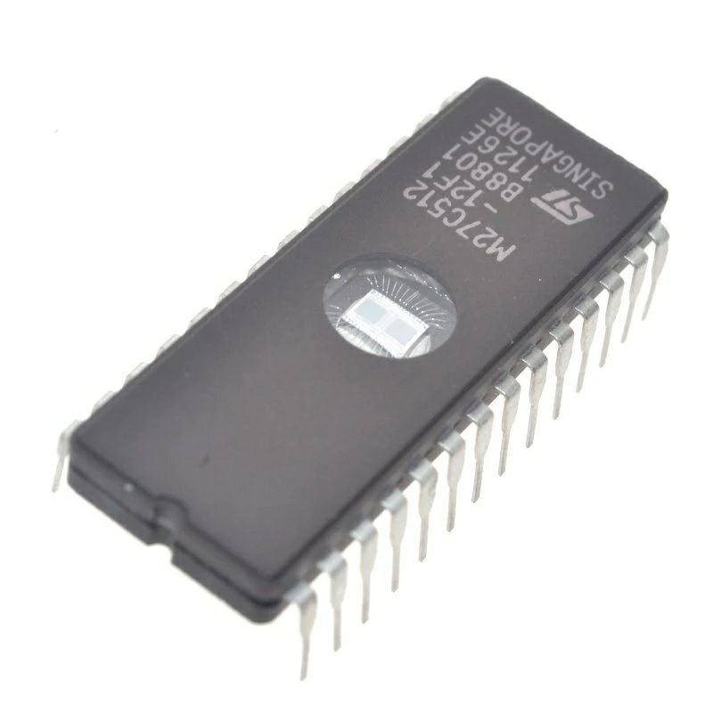 M27C512-12F1 M27C512-10F1 27C512 DIP-28 EPROM ชิป IC ไดรฟ์ IC | Shopee ...